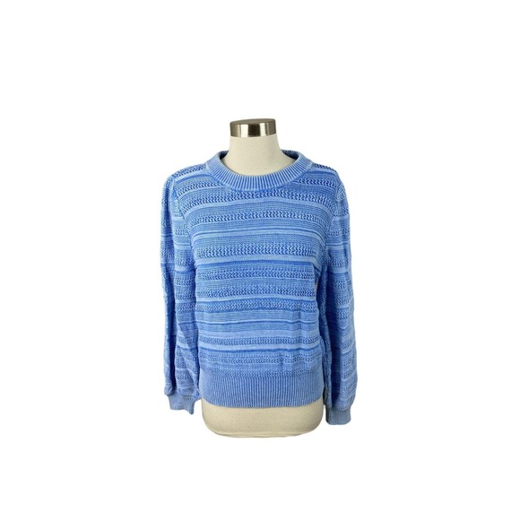 Faherty | Sweaters | Faherty New Morro Sweater In Sky Blue Wash 0 ...